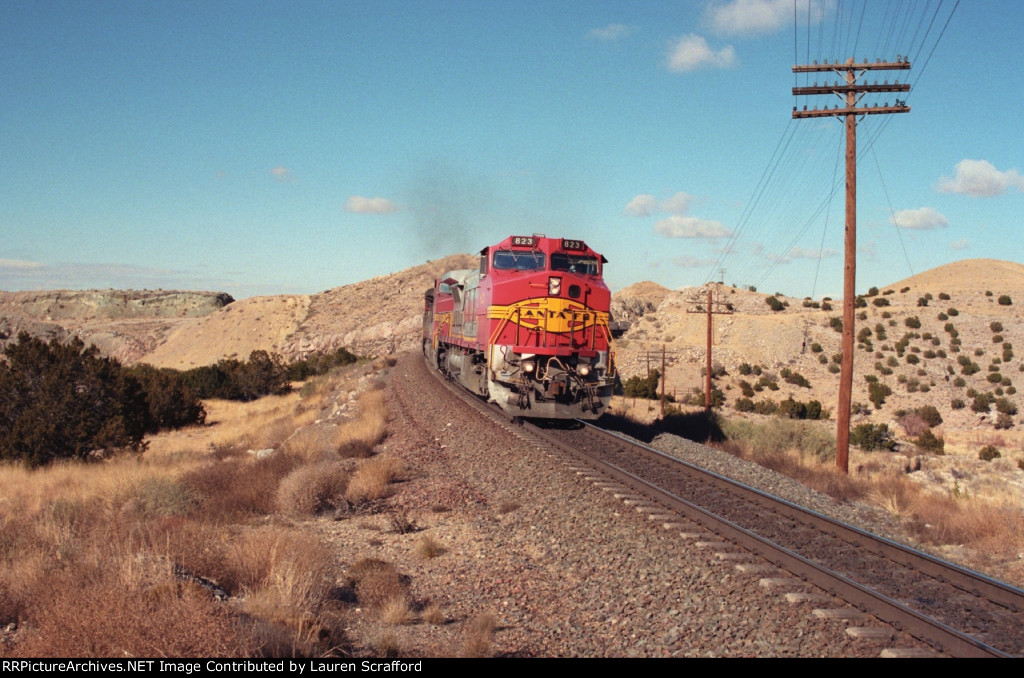 ATSF 823 E/B